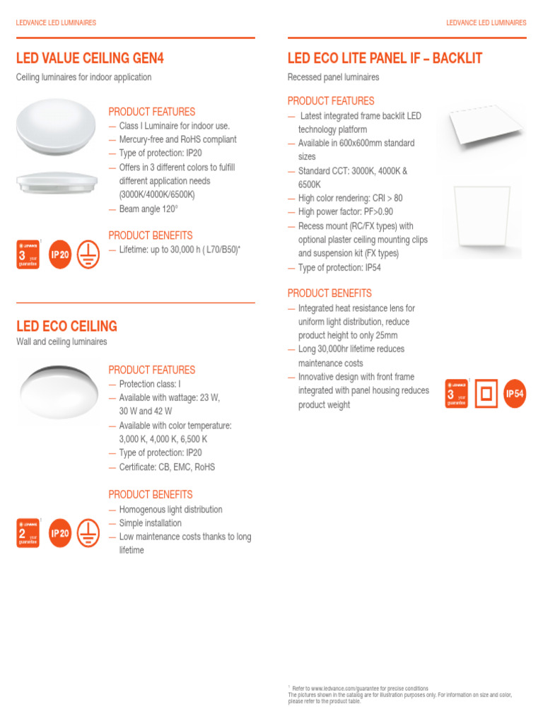 asset-13166718_ldv_luminaire_product_booklet123 | PDF | Lighting | Light
