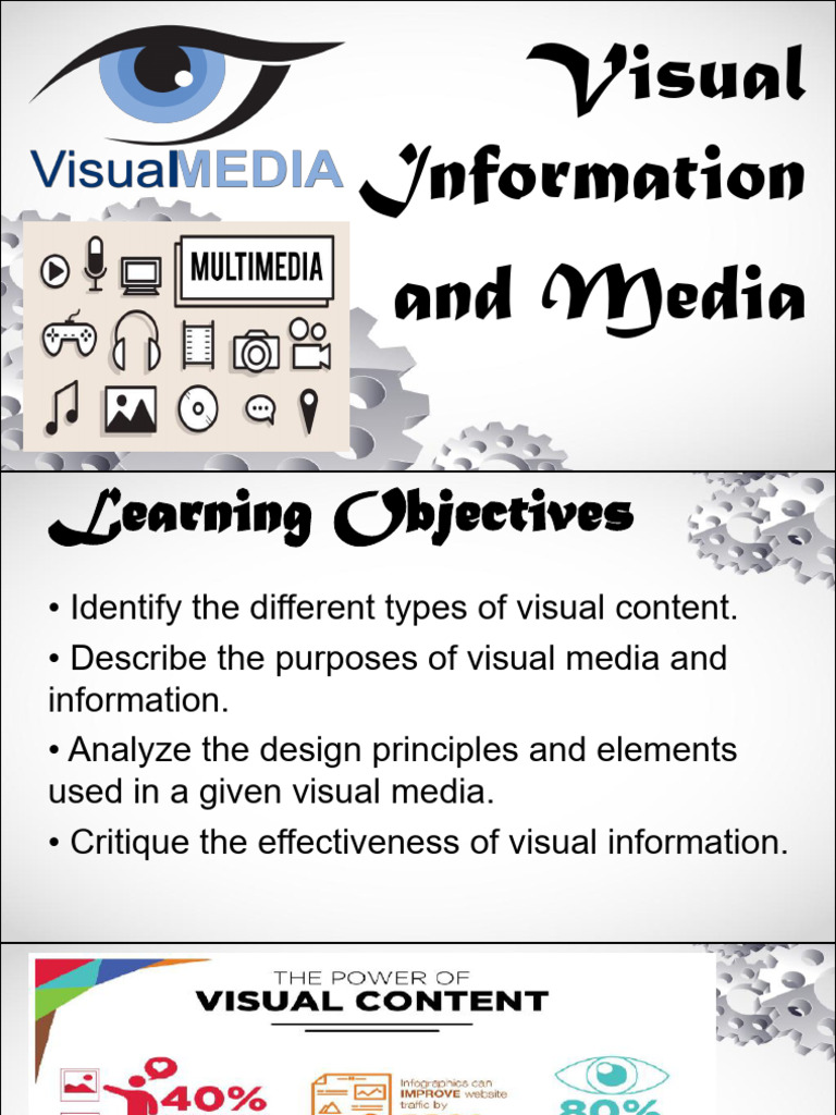 Types and Principles of Visual Media | PDF | Composition (Visual Arts ...