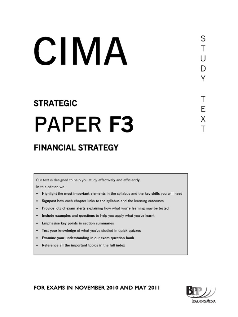 F3 - Study Text | PDF | Valuation (Finance) | Investing