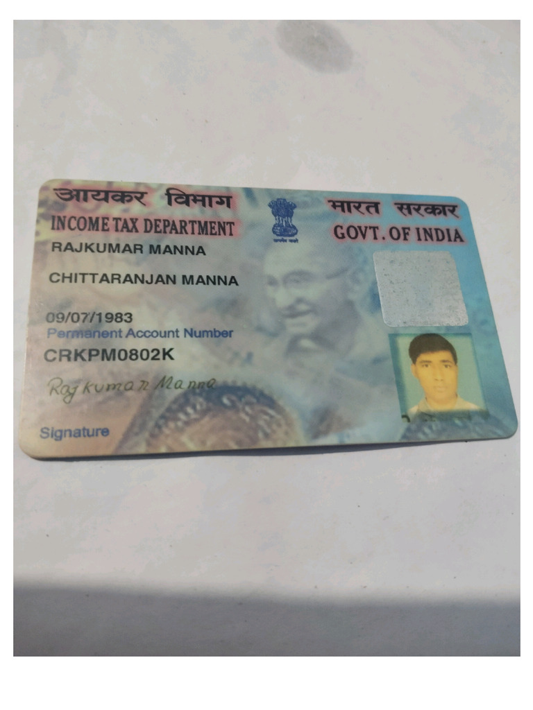 Pan Card | PDF