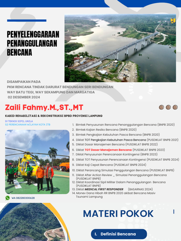 Kebencanaan Pada PKM RTD | PDF