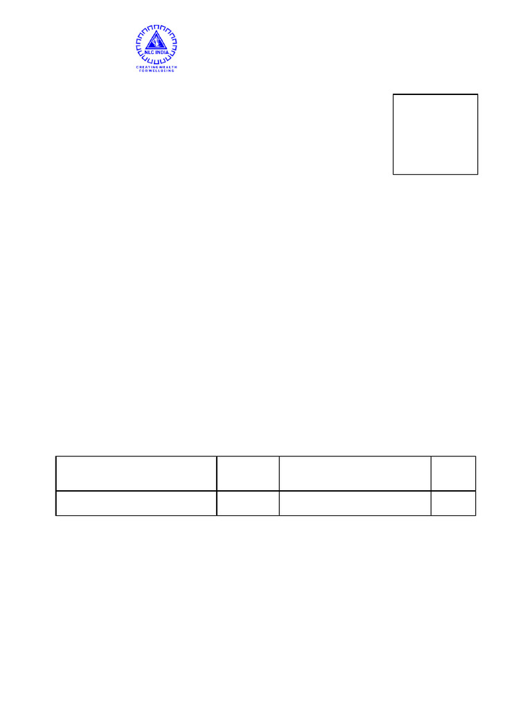 NLC Apprenticeship Form | PDF