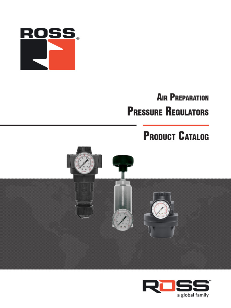 FRL Pressure Regulators ROSS | PDF | Pressure | Gas Technologies