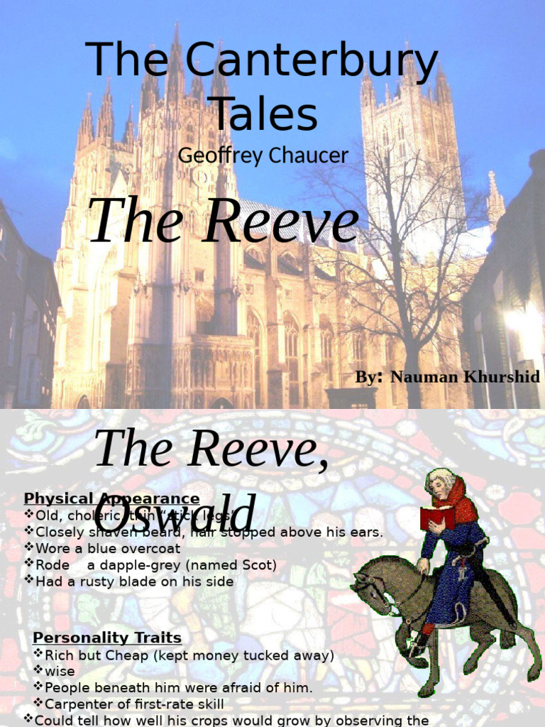 The Reeve Character | PDF