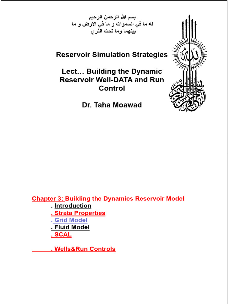 Chapter3-4-Building-Well-Model (Compatibility Mode) | PDF | Petroleum Reservoir | Fluid Dynamics