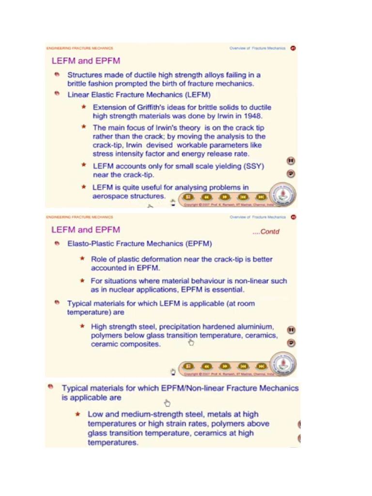 Fracture Mechanics - 1 | PDF