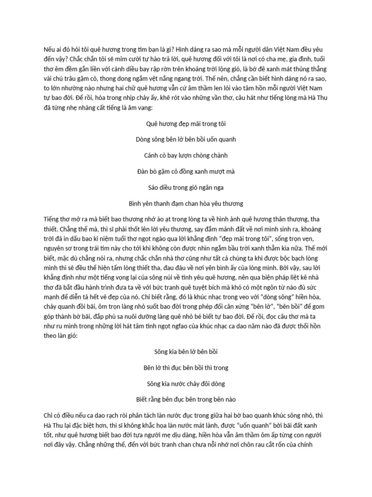 Văn ĐT (B C Tranh Quê) | PDF