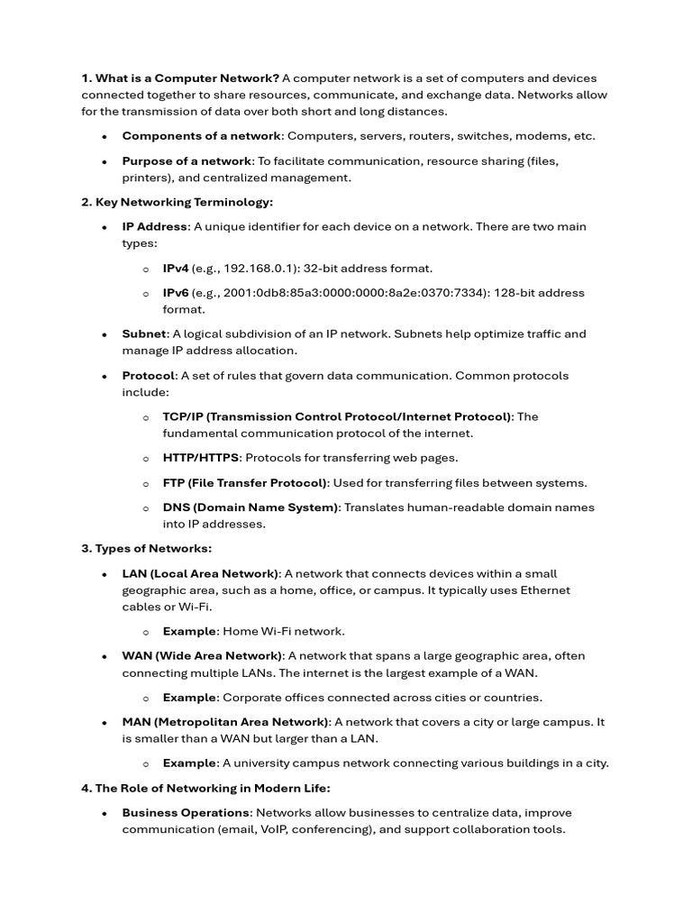 module-2 | PDF | Computer Network | Ip Address
