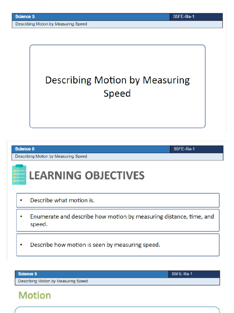 Grade 5 Science Lesson 1 | PDF