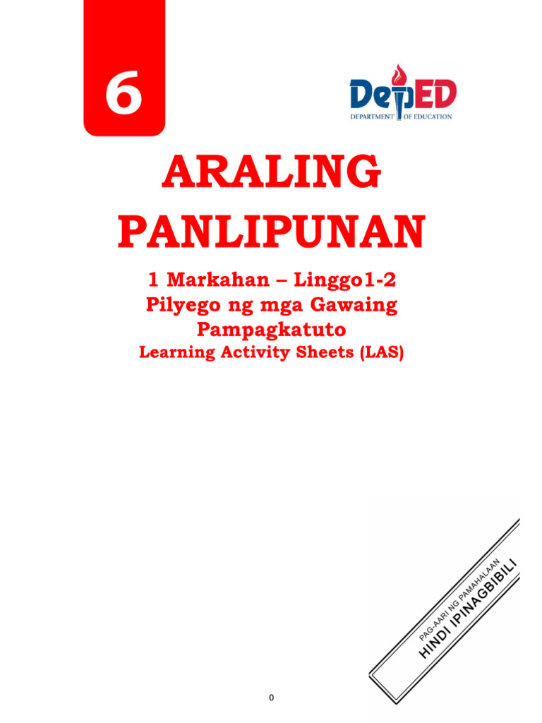 Aral Pan 6 | PDF