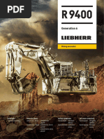 Liebherr R 9150 Excavator Specifications | PDF | Engines | Truck