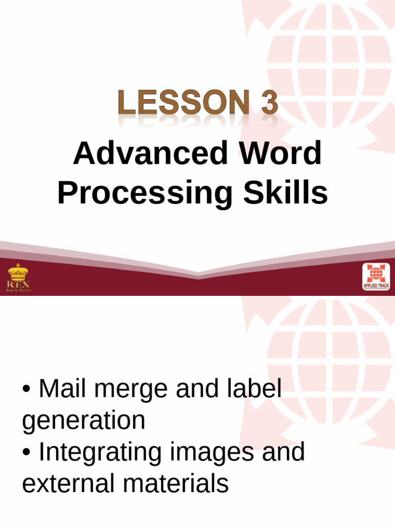 L3-EmTech-Advanced Word Processing Skills | PDF | Computing | Computer Graphics