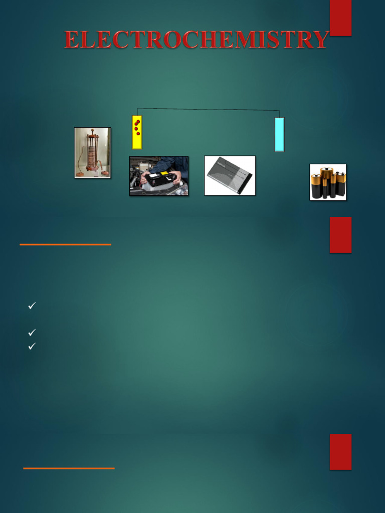 Electrochemistry PPT Final | PDF | Electrochemistry | Redox