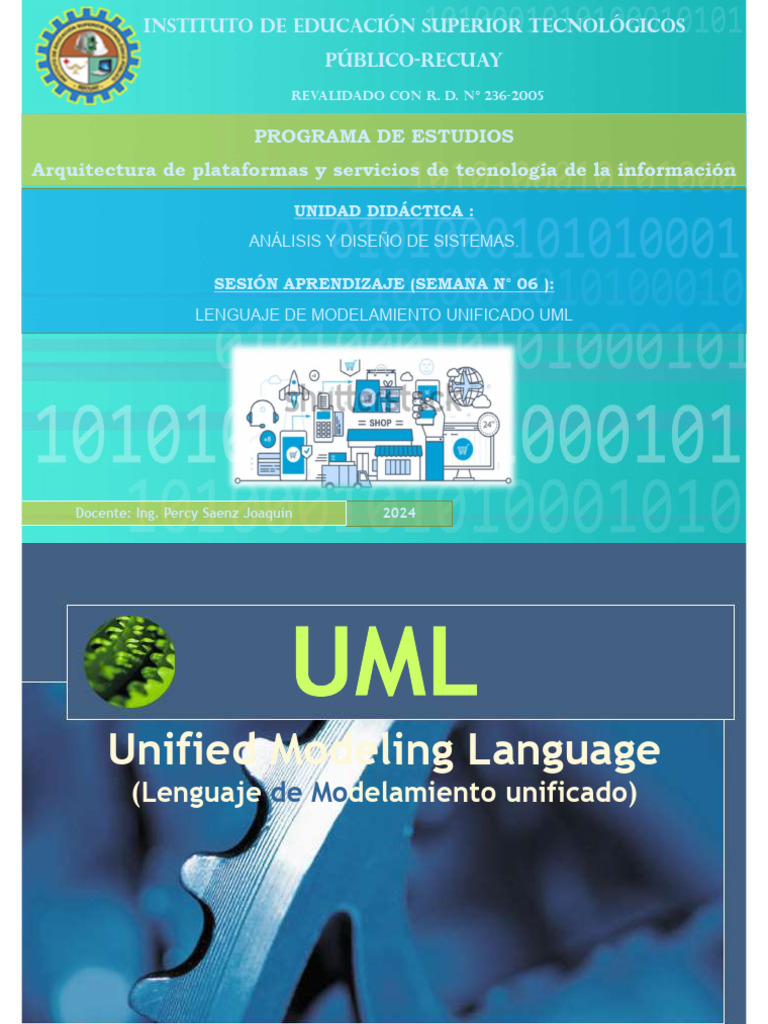 Lenguaje de Modelamiento Unificado | PDF | Lenguaje de modelado unificado | Objeto (informática)