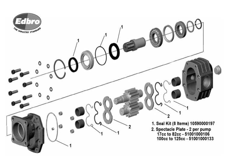 Hydraulic Pump Spare Parts | PDF