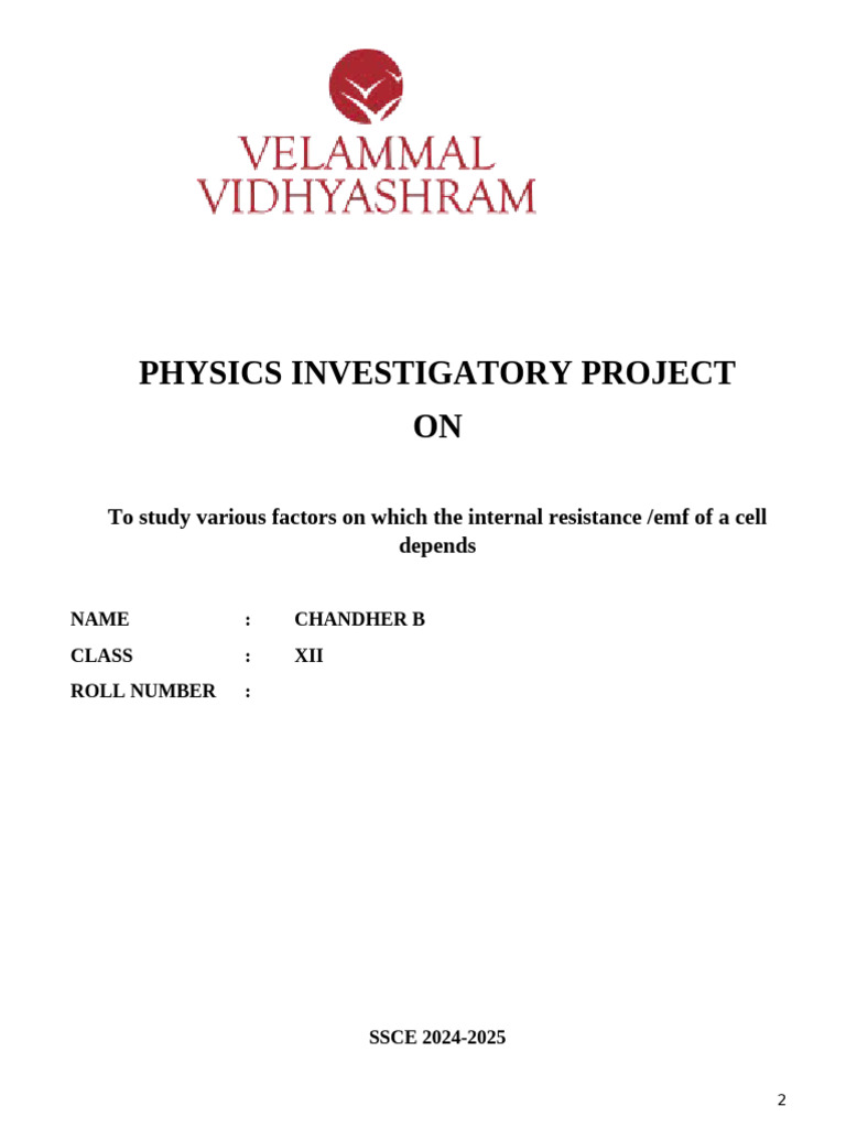 Siddarth - Physics Project Class 12 | PDF | Anode | Cathode