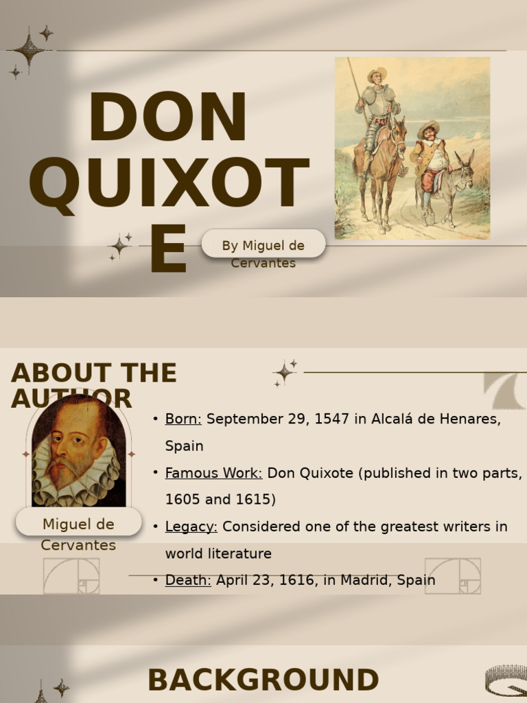 Don Quixote: Summary & Analysis | PDF | Don Quixote | Spanish Novels