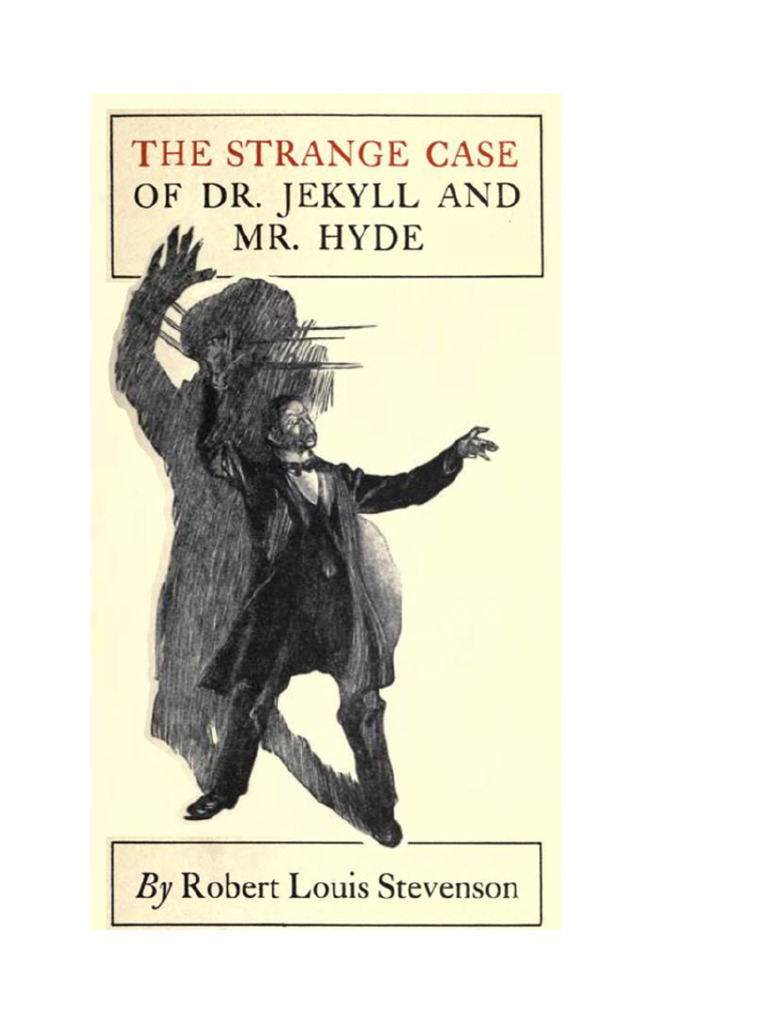The Strange Case of Dr. Jekyll and Mr. Hyde | PDF | Strange Case Of Dr ...