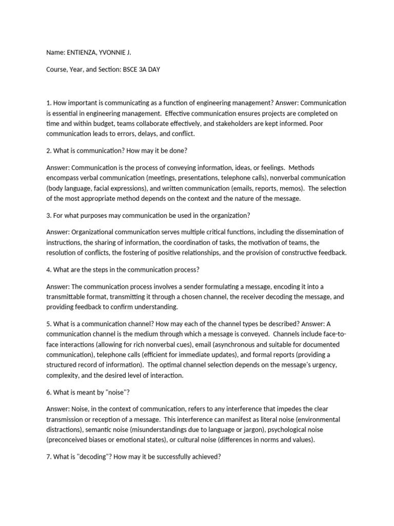 Chapter 6 Bes Em | PDF | Communication | Nonverbal Communication