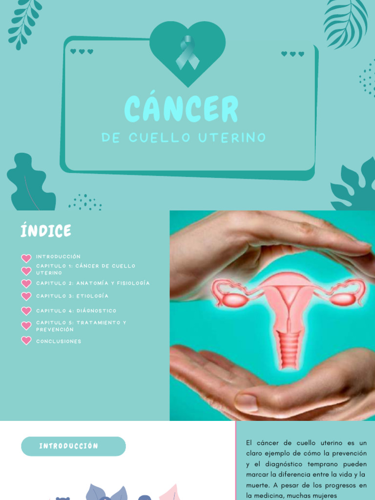 Cáncer Cervical: Diagnóstico y Prevención | PDF | Cáncer de cuello uterino | Cáncer