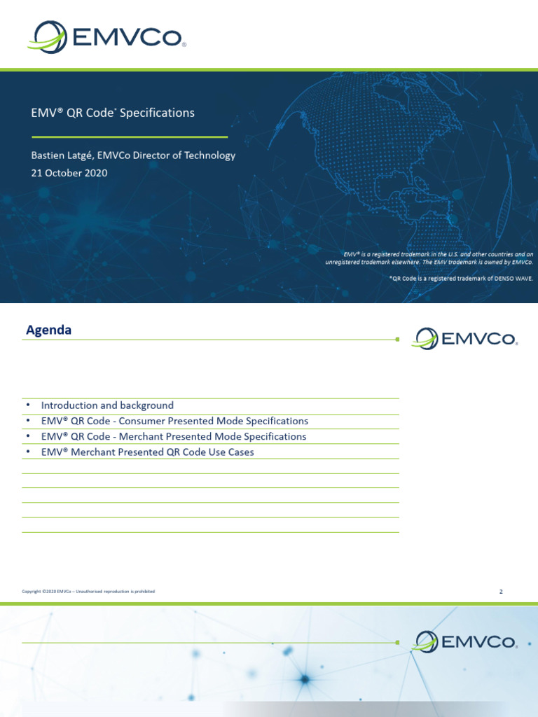 emvco-qr-20201021 | PDF | Emv | Qr Code