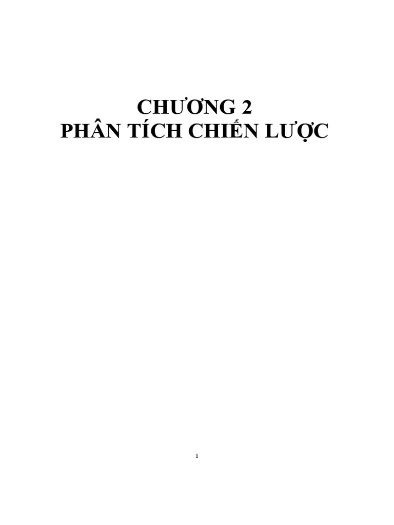 Chuong 2 Quan Tri Chien Luoc | PDF