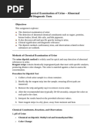Urinalysis OSCE Guide: Step-by-Step | PDF | Urine | Urology