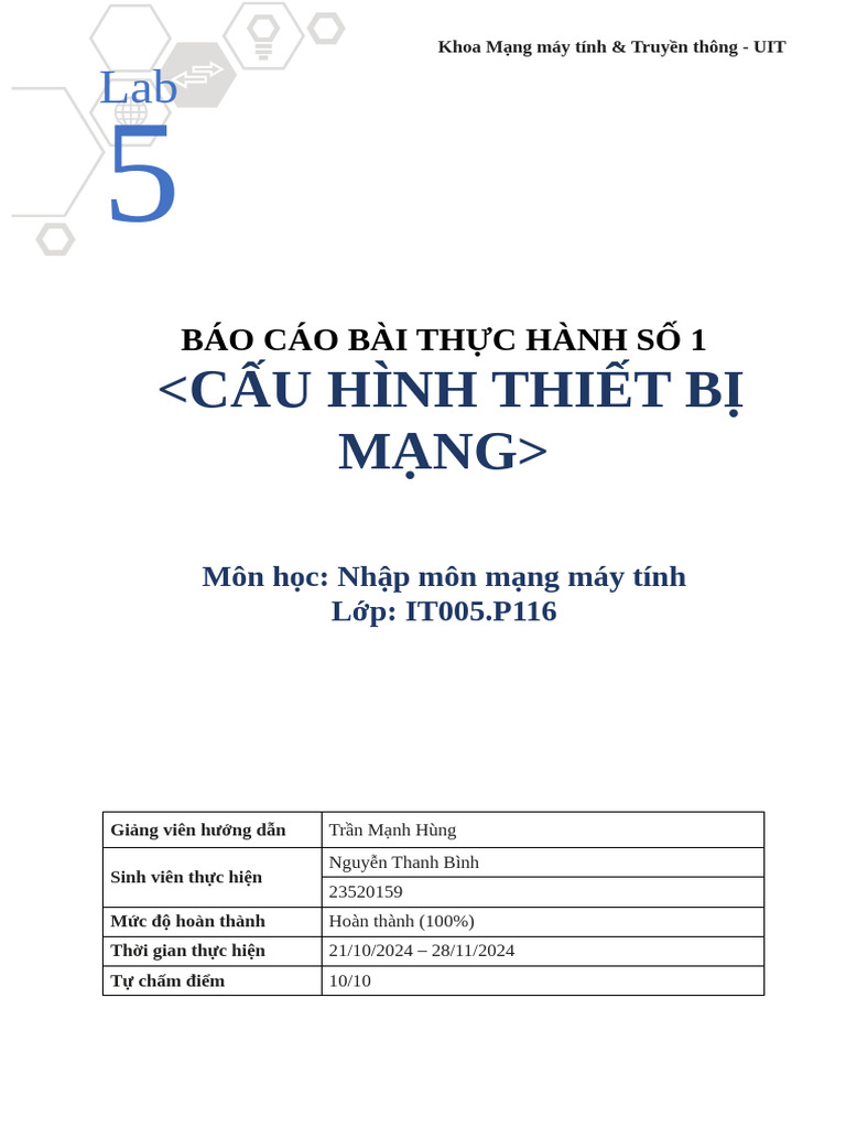 NguyenThanhBinh Lab05 | PDF
