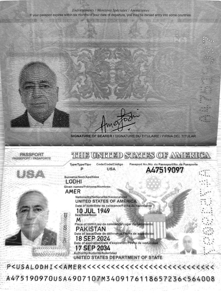 AL New Passport 2024 Signed | PDF