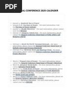 Church Year Plan Template | PDF | Seventh Day Adventist Church | Elder ...
