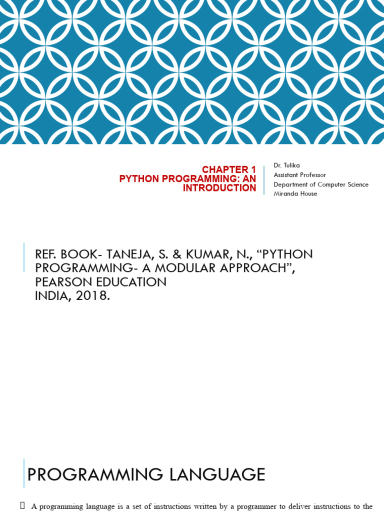 Python Programming Basics Guide | PDF | Python (Programming Language) | Computer Program