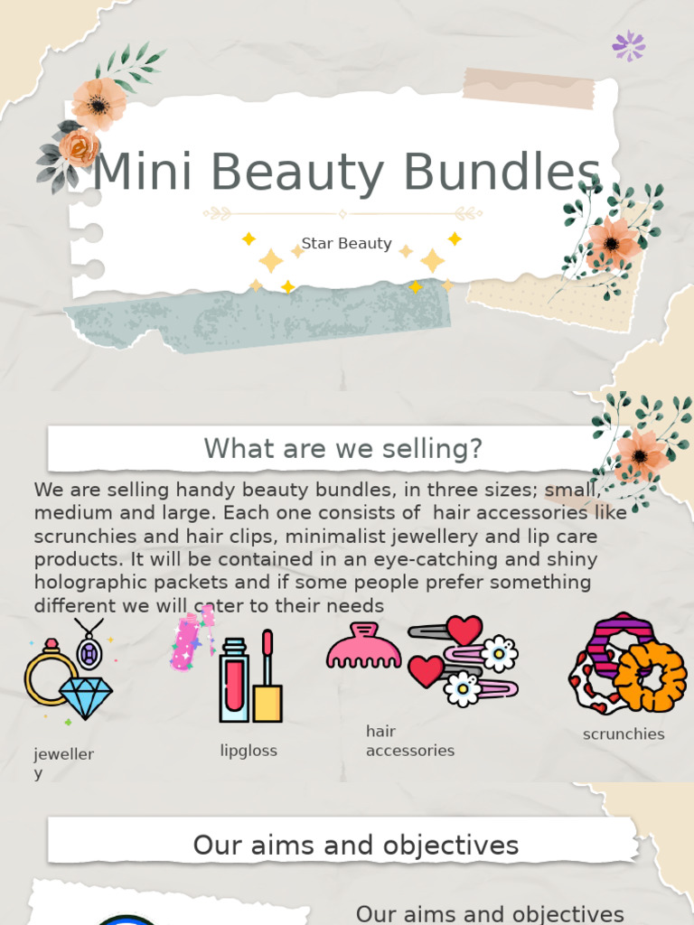 Mini Beauty Bundles for Teens | PDF | Pricing | Investing