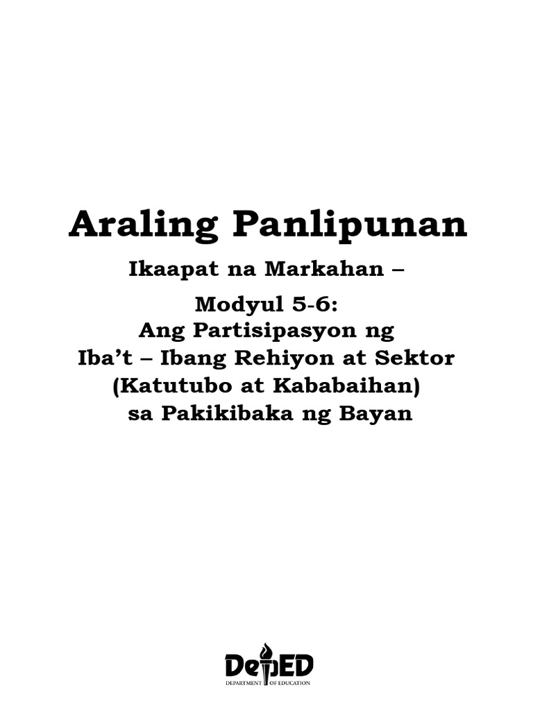 AP5 Q4 Module 5 6 | PDF