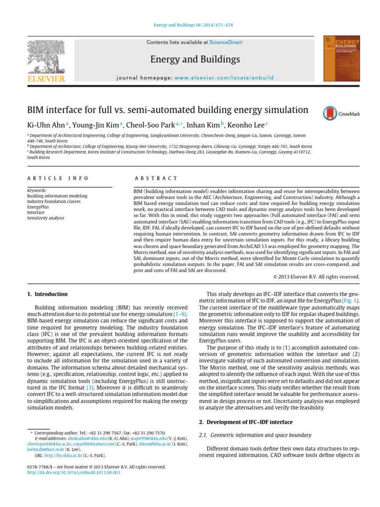 2014 - Ahn - BIM Interface For Full vs. Semi-Automated Building Energy ...