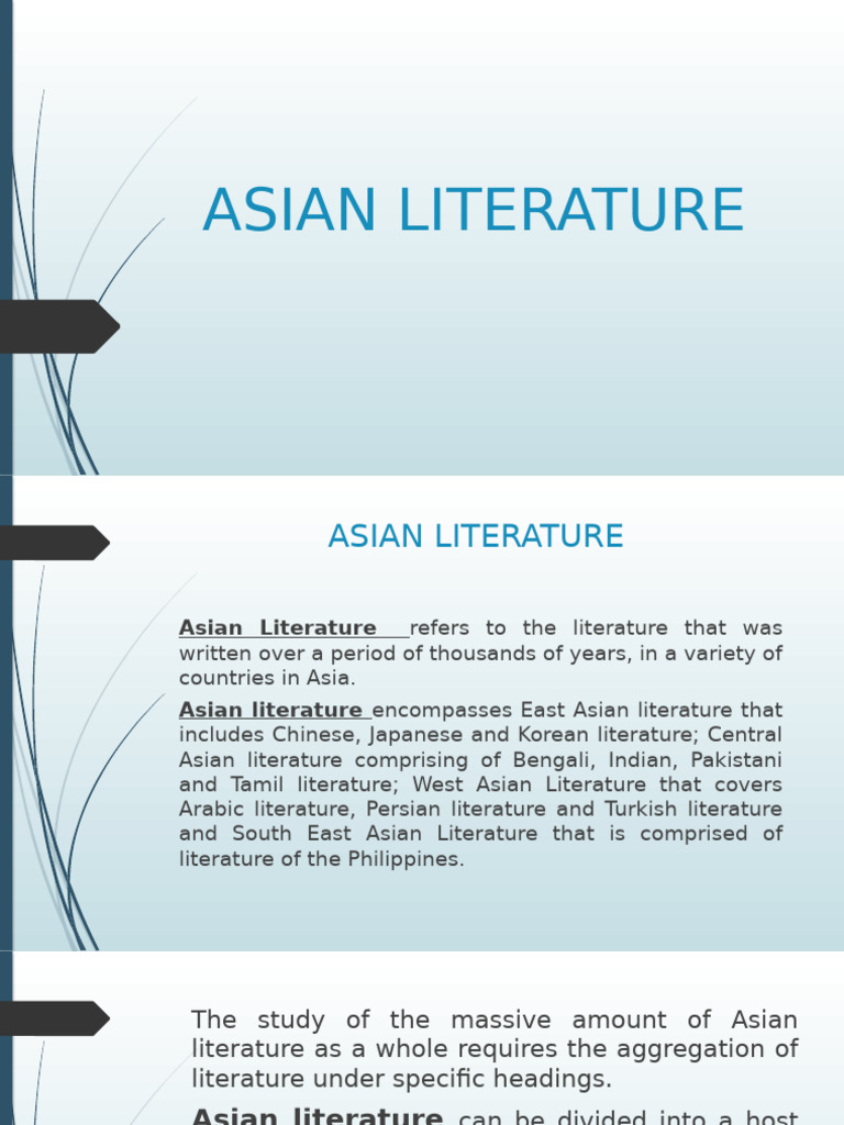 Asian Literature No Story | PDF | Poetry | Narrative
