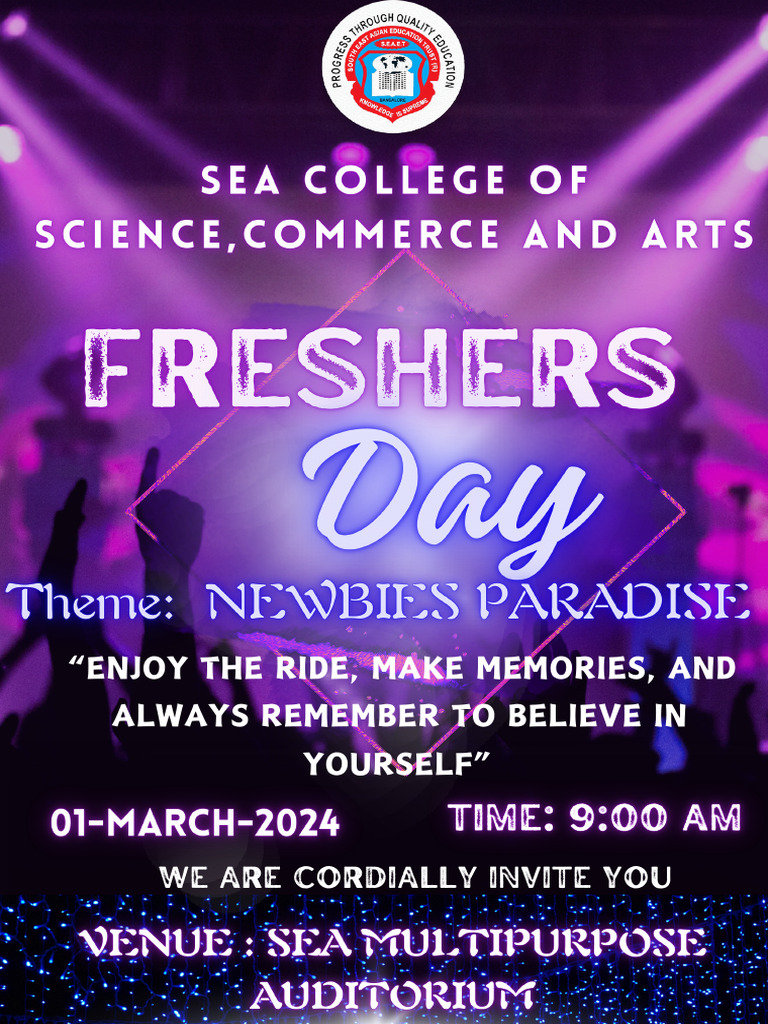 Fresher Day | PDF