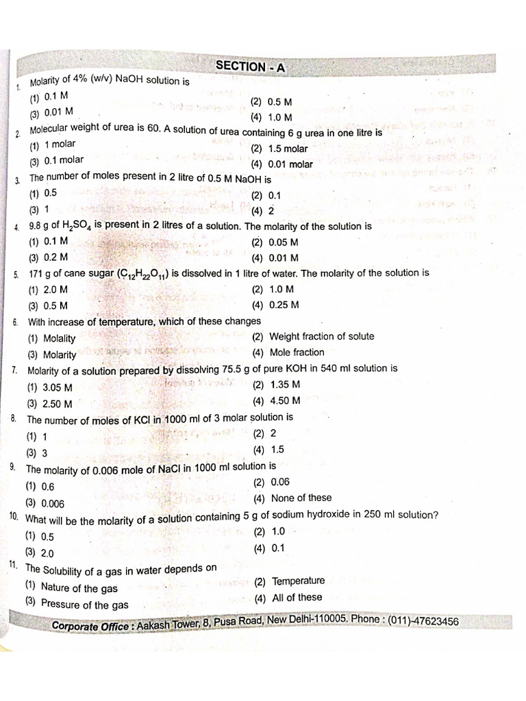 Solution Extra Ques | PDF