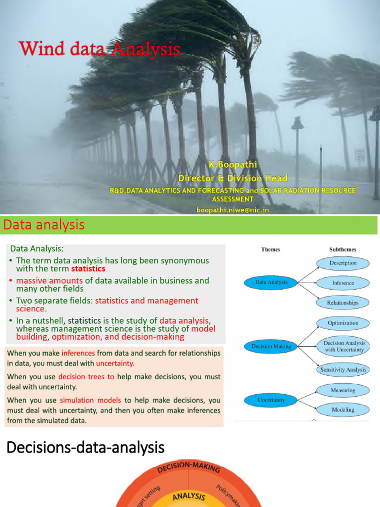 4 Wind Data Analysis - Boopathi | PDF | Outlier | Data Analysis