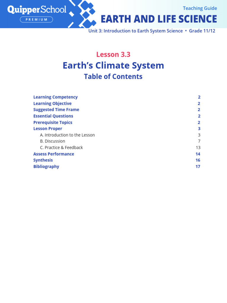 Understanding Earth's Climate System | PDF | Climate | Atmosphere Of Earth