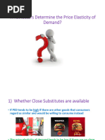 Price Elasticity and Total Revenue Analysis | PDF | Price Elasticity Of ...