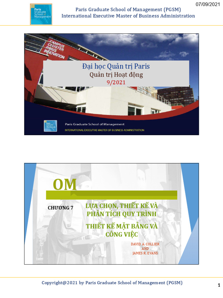 OM Chapter 7 V | PDF