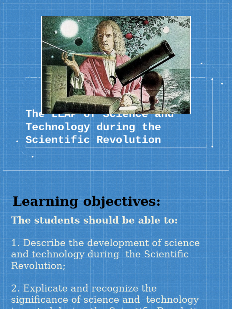 Science and Technology in the Scientific Revolution | PDF | Scientific ...