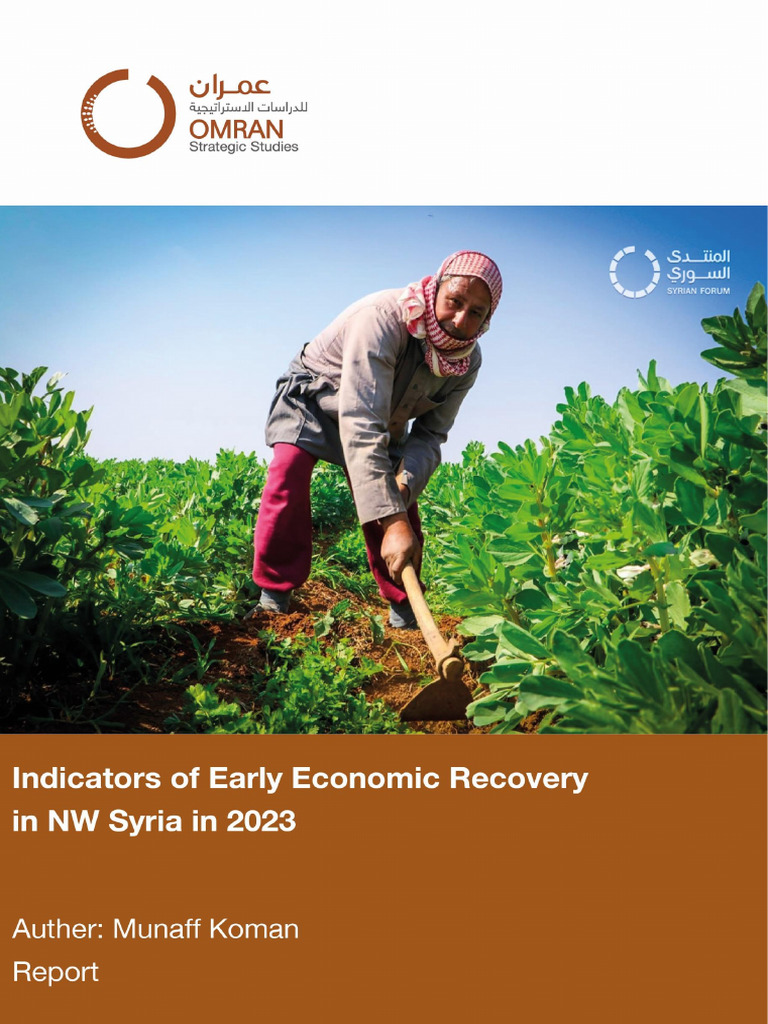 Indicators of Early Economic Recovery in NW Syria in 2023 | PDF ...