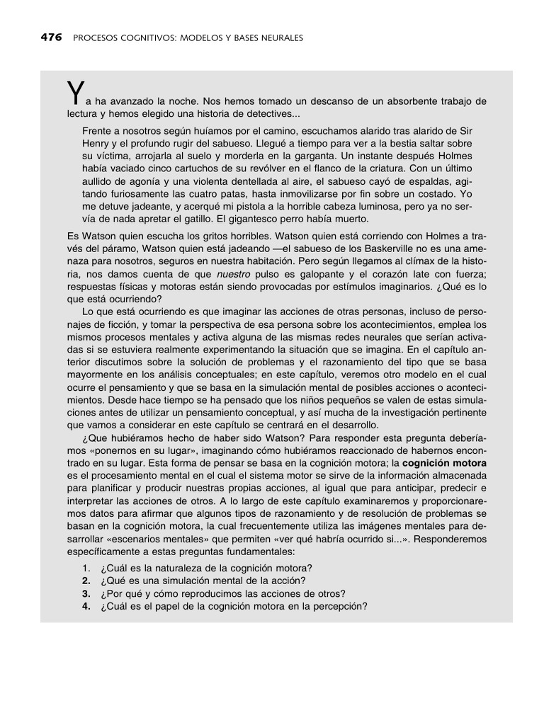 Procesos Cognitivos Modelos y Bases Neurales 1 Ed 9788483223963 ...