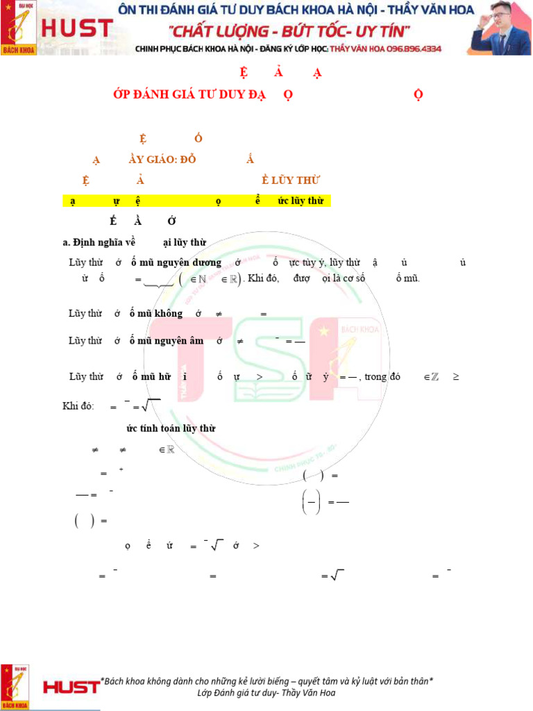 CCH) - CC PHP Ton V Ly Tha V Lgarit | PDF
