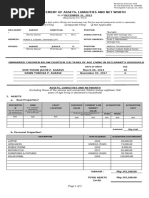 Saln Form Sample | PDF | Net Worth | Economies