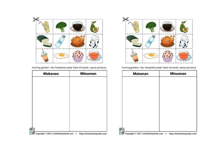 Perbedaan Makanan Dan Minuman | PDF