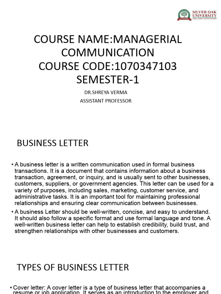 Munication Unit 3 | PDF | Memorandum | Communication