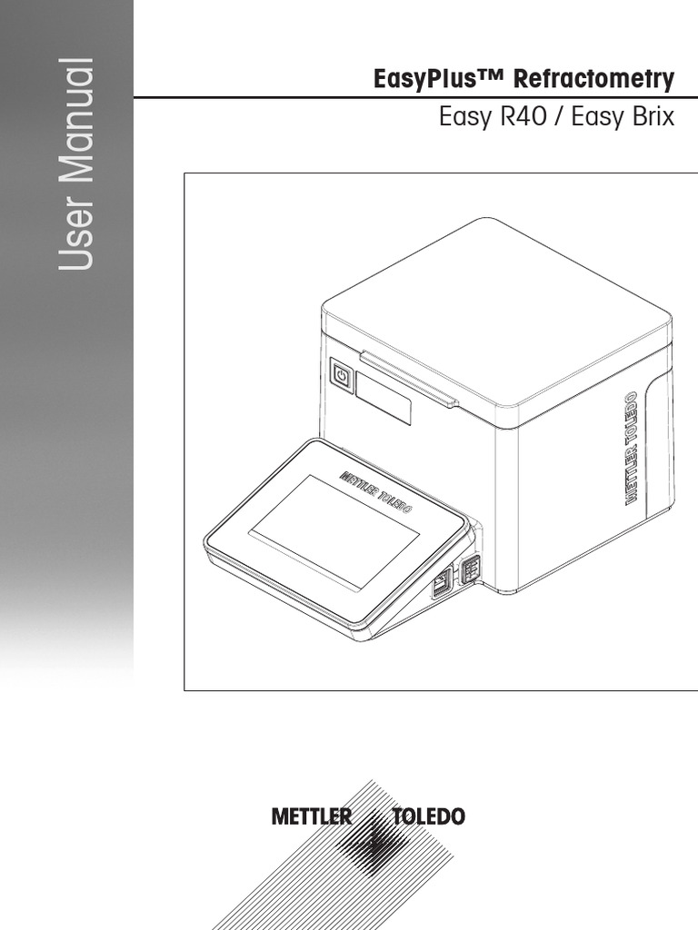 Mettler Easy r40 Easy Brix Manual | PDF | Electrical Connector ...