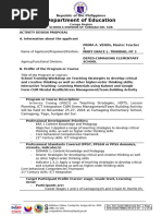 Intrams Proposal 2025 | PDF